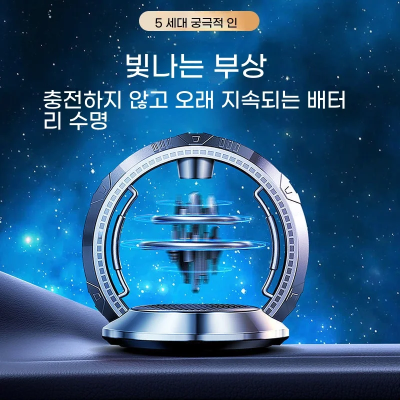 Solar-Air-Purifier-for-Car-Creative-Maglev-Sky-City-Essential-Oil ...