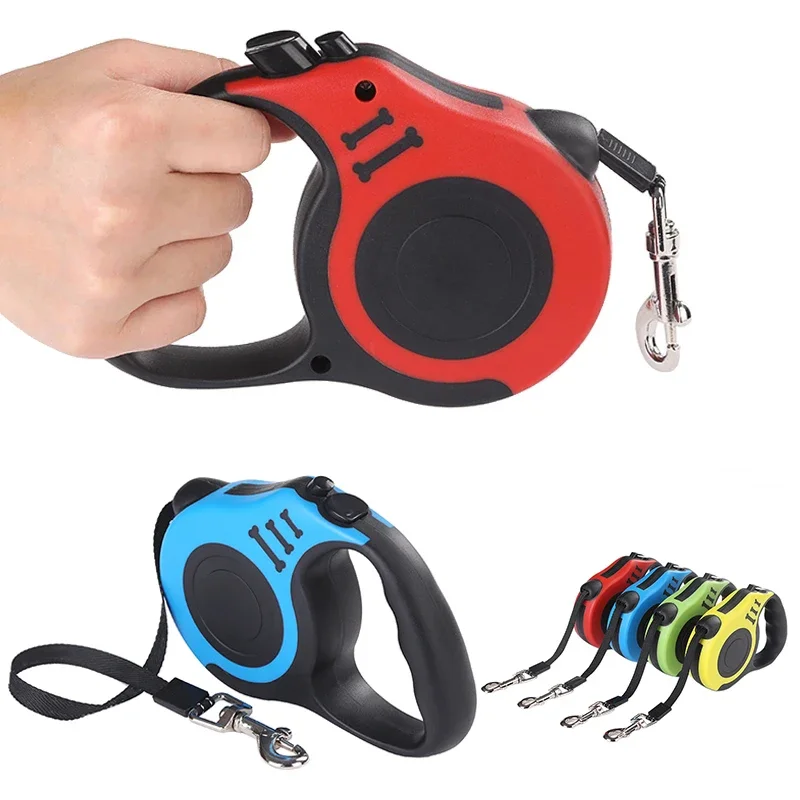 3M-5M-Automatic-Retractable-Leash-For-Small-Medium-Dogs-Durable-Nylon ...