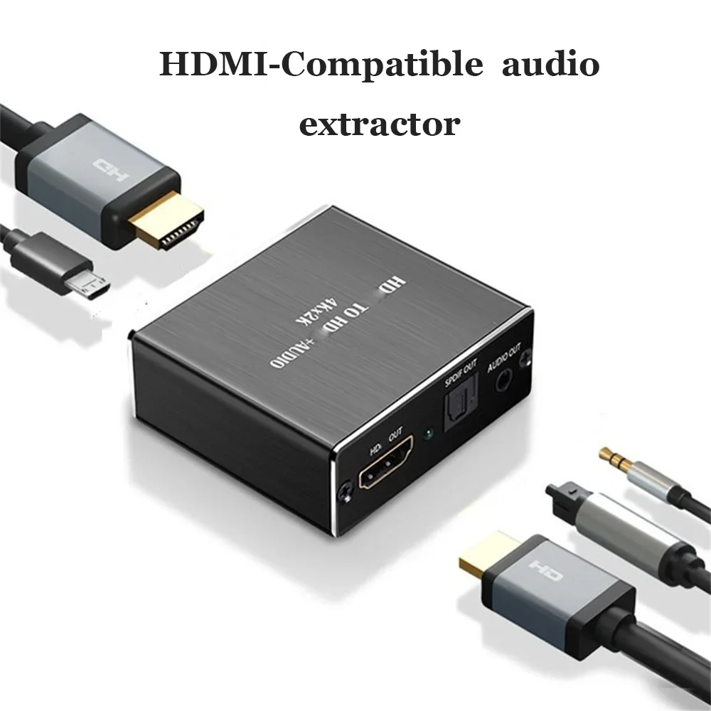 4K-2K-Video-Extractor-HDMI-Compatible-to-3-5MM-Audio-Converter-SPDIF ...