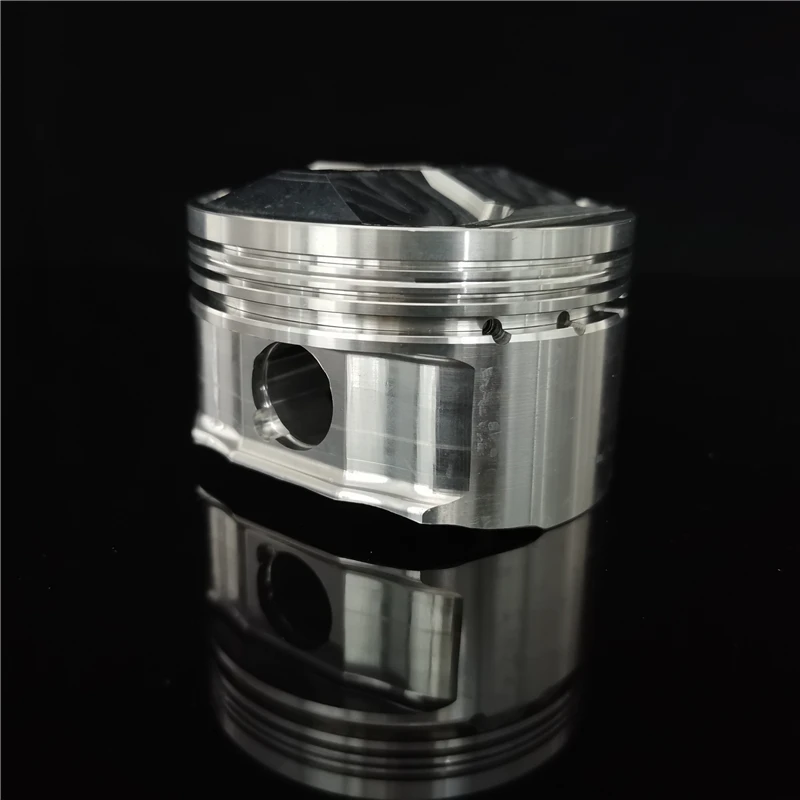 Pistón forjado personalizado para motor, piezas de pistón de 83mm, barato, de alta calidad ...