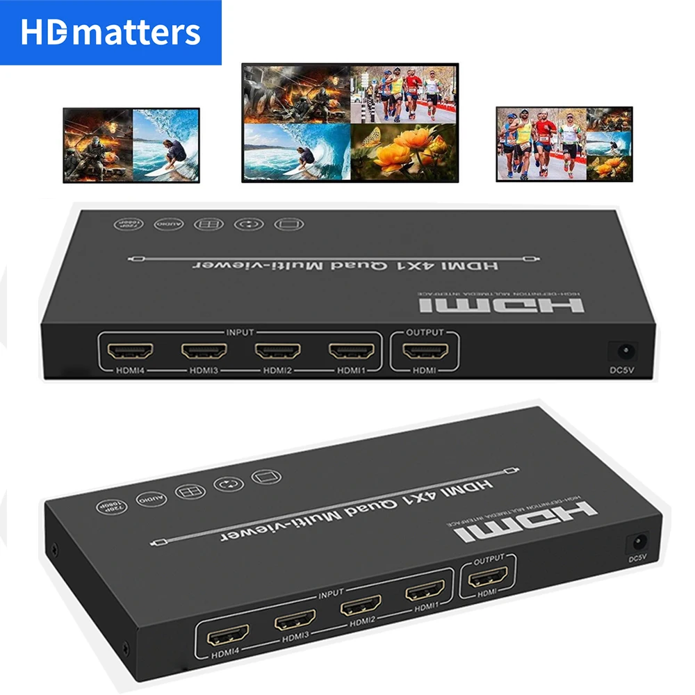 4x1-hdmi-multi-viewer-4K-4-input-HDMI-multiviewer-hdmi-4x1-quad-multi ...