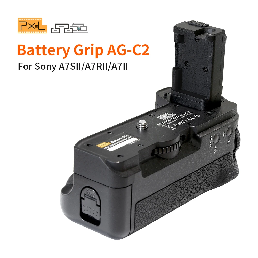 Pixel-AG-C2-Camera-Battery-Grip-for-Sony-a7ii-a7rii-a7sii-a7m2-a7rm2 ...
