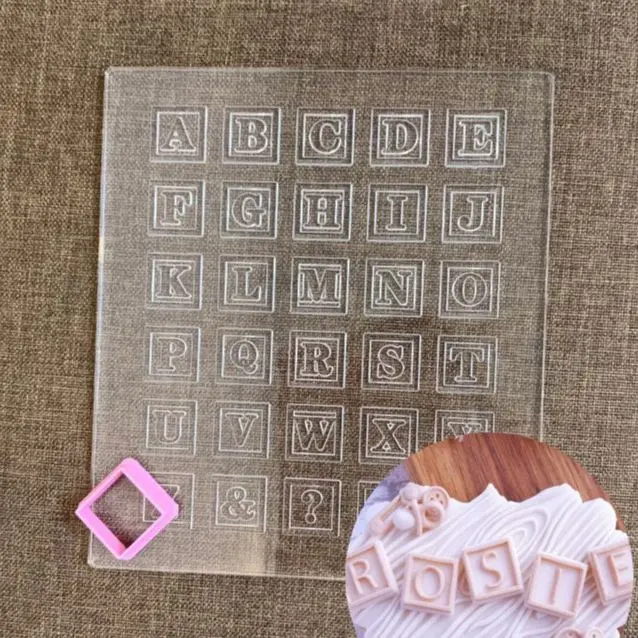 Cake-Customized-Decoration-2cm-Alphabet-Stamp-Set-Acrylic-Letter ...