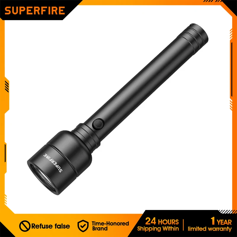 SUPERFIRE-Y16-Rechargeable-Torches-Tactical-Flashlights-LED-SH-S14 ...