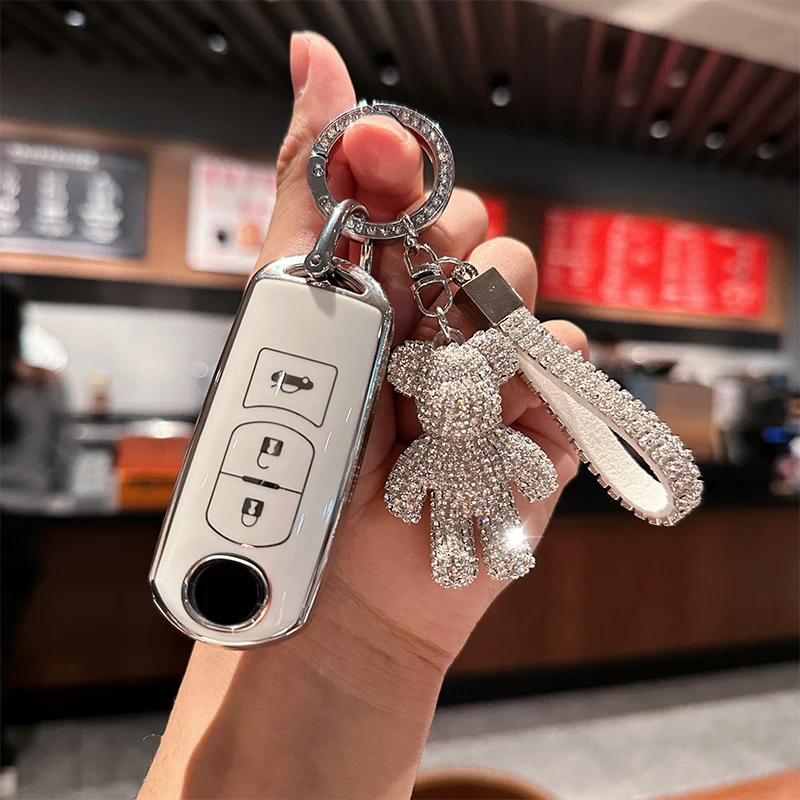 TPU-Car-Remote-Key-Case-Cover-Shell-For-Mazda-2-3-6-Atenza-Axela-Demio ...