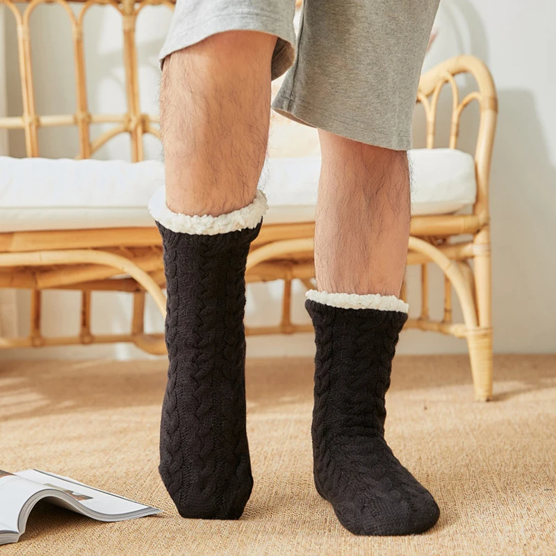 Calcetines térmicos de algodón para hombre, medias suaves y cálidas de ...