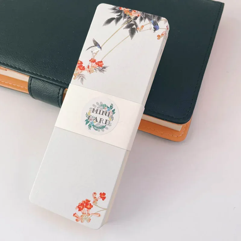 28-40-50pcs-Flower-Message-Card-DIY-Paper-Postcards-Scrapbook-Paper ...