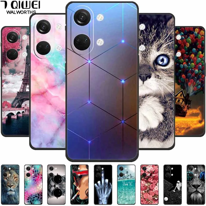 For-OnePlus-Nord-3-5G-Case-TPU-Silicone-Shockproof-Lions-Phone-Cover ...