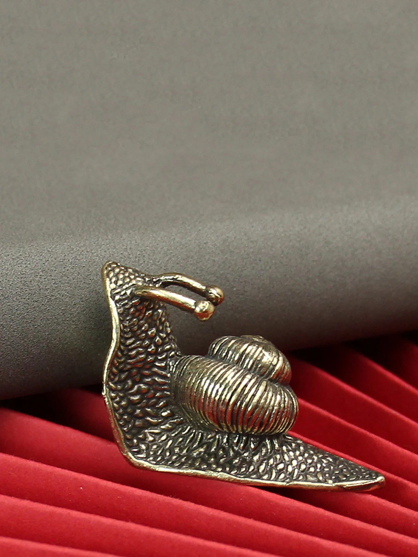 Tea-Pet-Snail-Ornament-Retro-Pure-Copper-Mini-Snail-Ornament-Antique ...