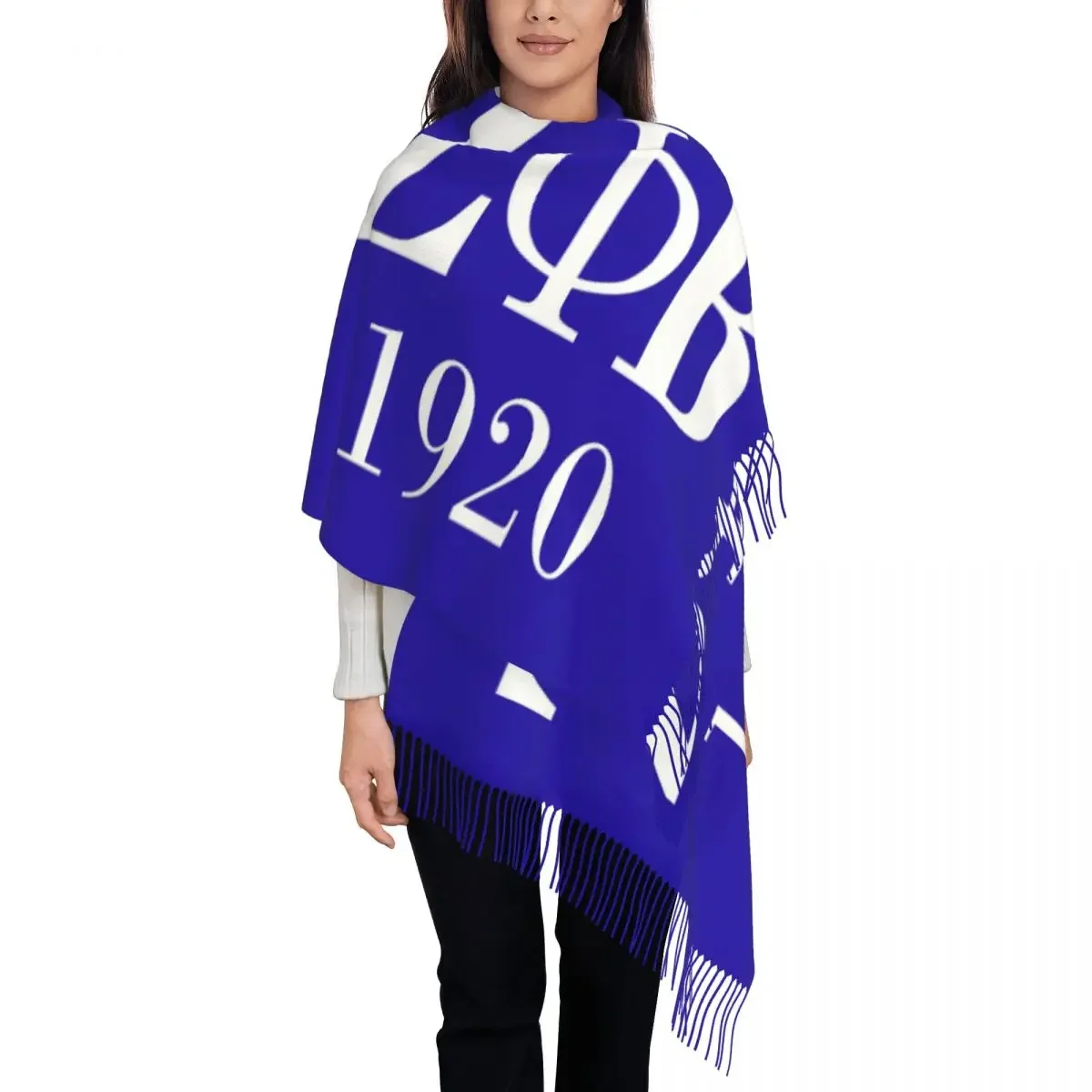 Custom-Zeta-Phi-Beta-Sorority-Logo-Scarf-Wrap-for-Women-Long-Winter ...