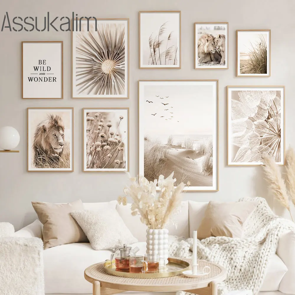 Nordic Animal Print Posters | Nordic Poster Animal Room | Nordic Animal ...