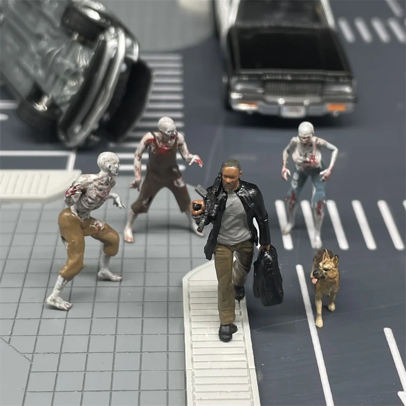 Figuras-de-acci-n-de-Smith-modelo-a-escala-1-64-Legend-Will-and-Dog ...