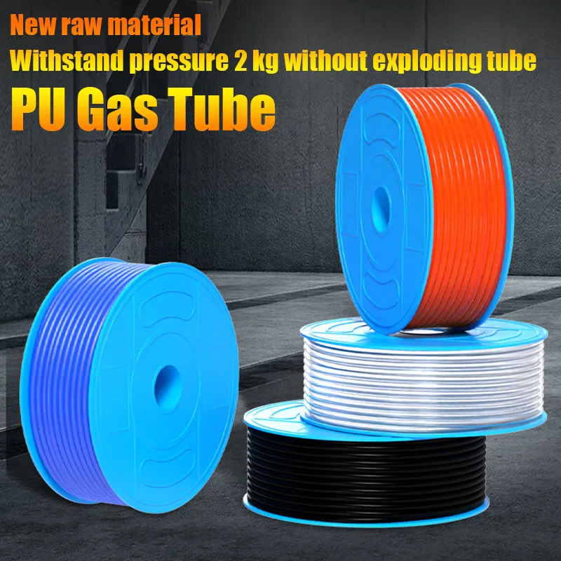 1-30 Meters 4/6/8/10/12/14mm Air Hose Pneumatic Tube Pipe Pu Hoses for ...