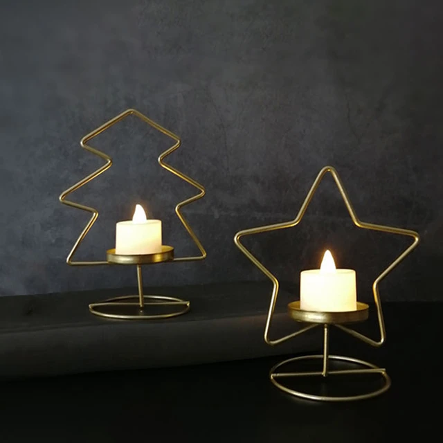 Star Votive Candle Tree
