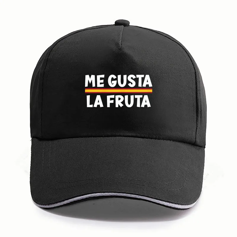 Me-Gusta-La-Fruta-Baseball-Cap-Funny-I-Like-Fruits-Spanish-Humor-Caps-T ...