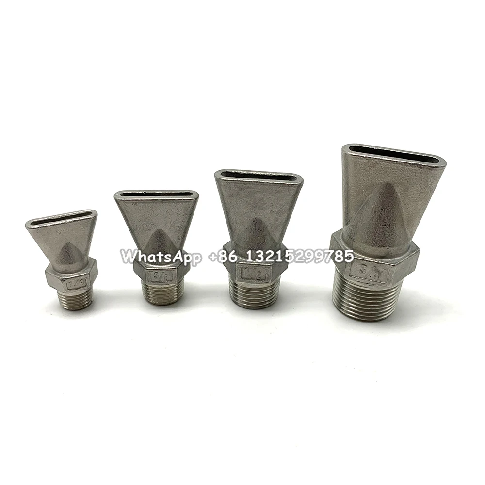 Stainless-steel-flat-mouth-duckbill-high-pressure-universal-nozzle-jet ...