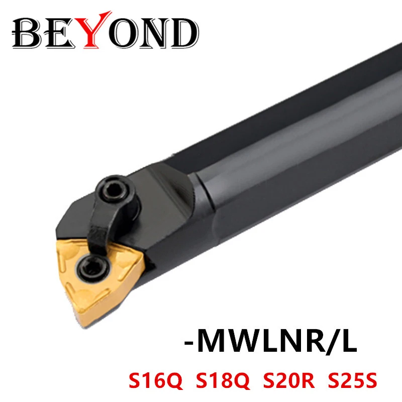 BEYOND MWLNR MWLNL S20R-MWLNR08 S16Q-MWLNR08 S25S-MWLNR08 MWLNL08 Fraise de tour CNC Porte-outil ...
