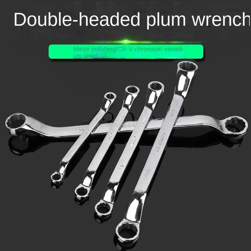 Double-End-Box-Wrench-Set-Auto-Repair-Tool-Set-Manual-Mirror-Eyeglass ...