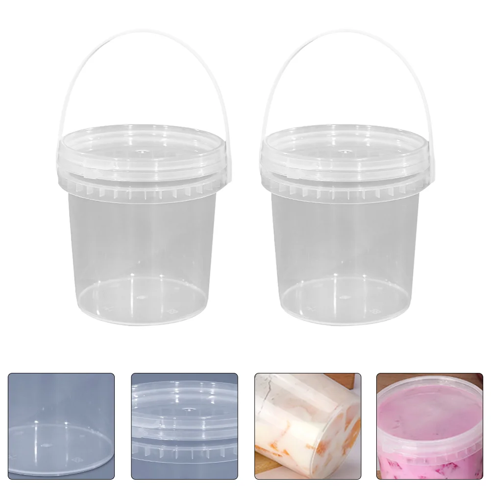 2-Pcs-Ice-Cream-Bucket-Round-Mini-Cake-Pans-Fridge-for-Food-Storage ...