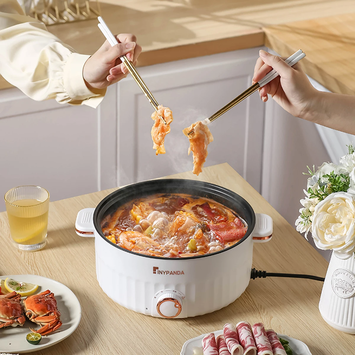 20cm-Household-multi-function-electric-rice-cooker-electric-multi-hot ...