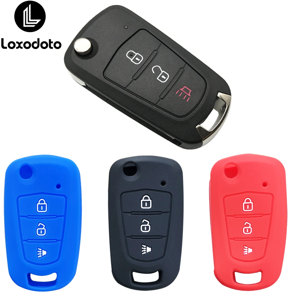 3 Buttons Car Remote Key Case Cover Shell for GREAT WALL WINGLE 5 6 3 7 ...