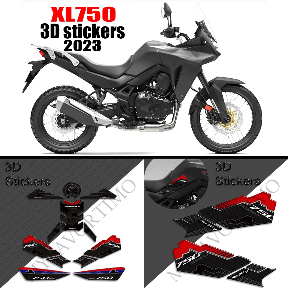 For-Honda-XL750-Motorcycle-3D-Fuel-Tank-Sticker-XL750-Transalp-Tank-Pad ...