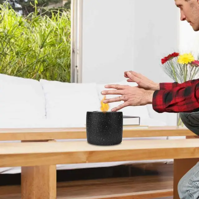 Mini Kályha Dekoráció Tűz Pit Égő Tál Terasz Otthon – FIXO.hu