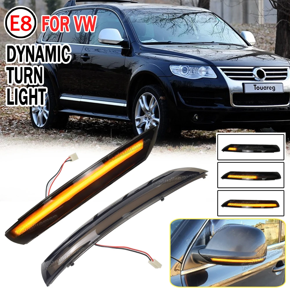 For-VW-Volkswagen-Touareg-I-MK1-7L-2007-2008-2009-2010-Car-Dynamic-Turn ...