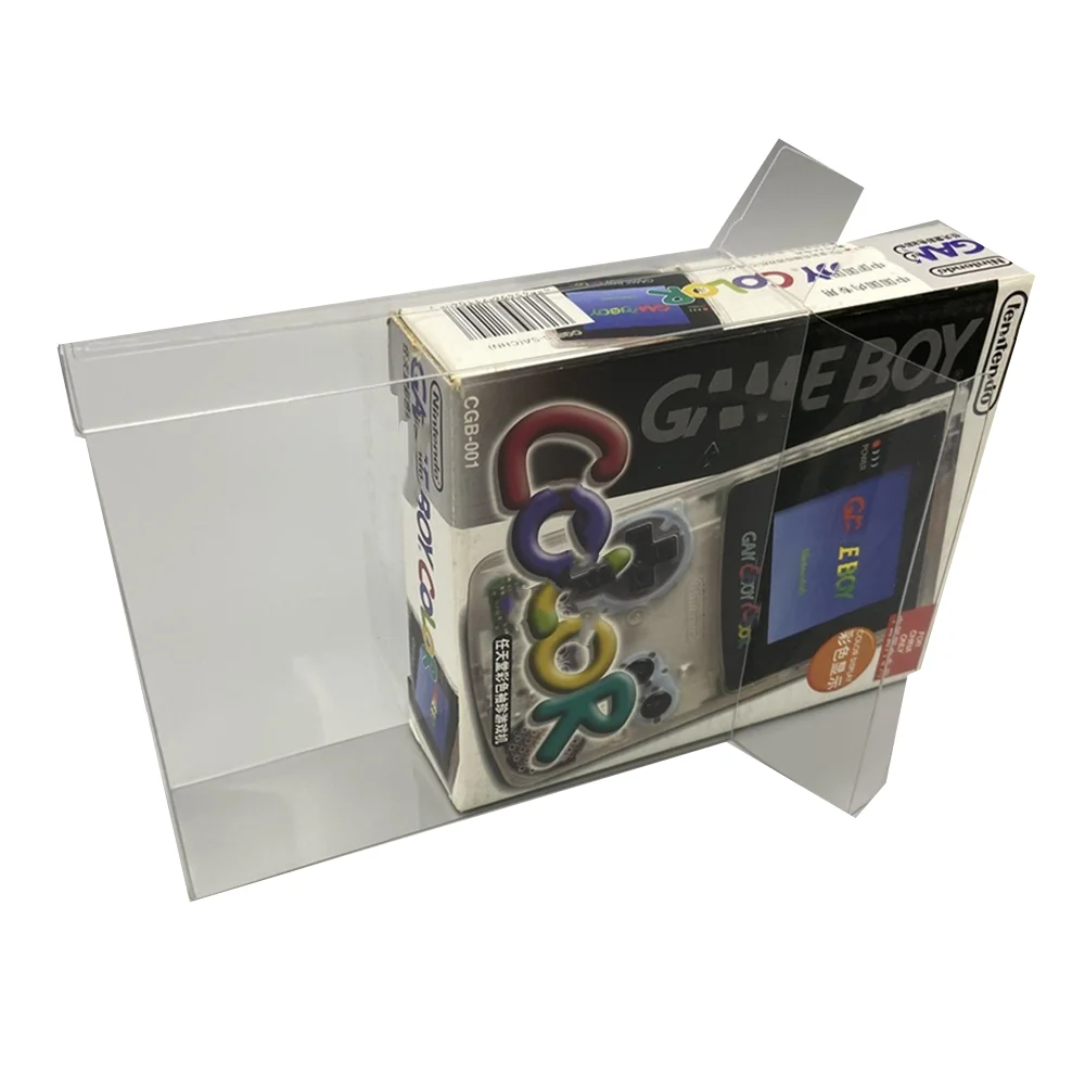 Collection-Display-Box-For-GBC-Nintendo-Game-Boy-Color-Game-Storage-Transparent-Boxes-TEP-Shell ...