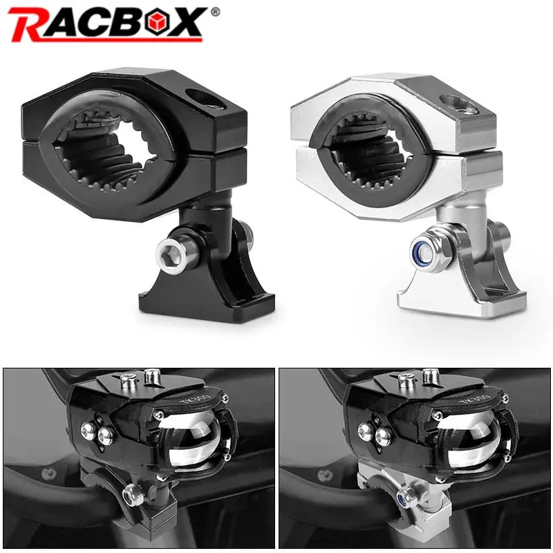 Motorcycle-LED-Headlight-Spotlight-Clamps-Bracket-Tube-Mount-for-Moto ...