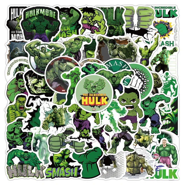 Lego Red Hulk Decals