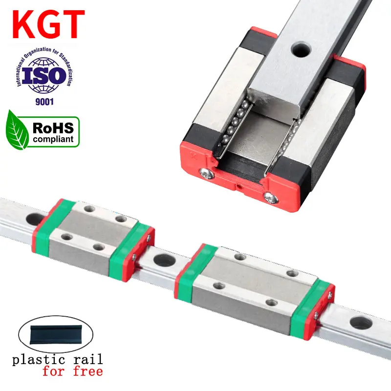 Linear Guide Mgn7 Mgn12 Mgn15 Mgn9 Block 30mm To 1000mm Rail Carriage