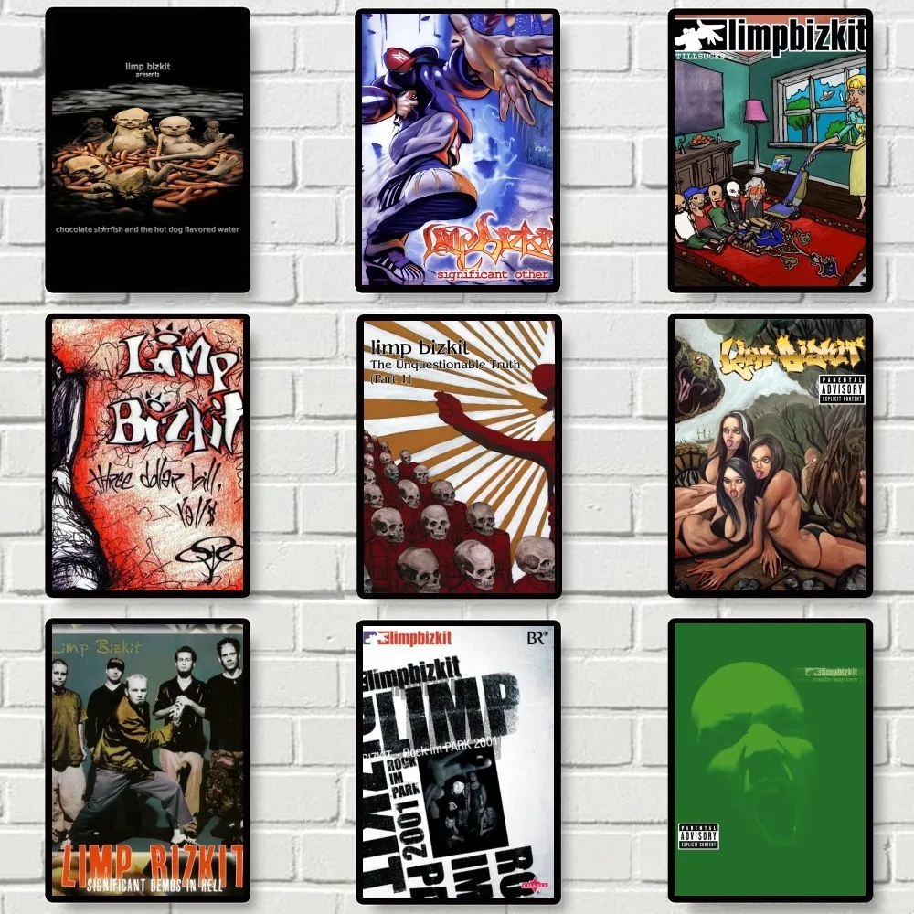 Limp-Band-Bizkit-Poster-Gallery-Prints-Self-Adhesive-Home-Decor ...