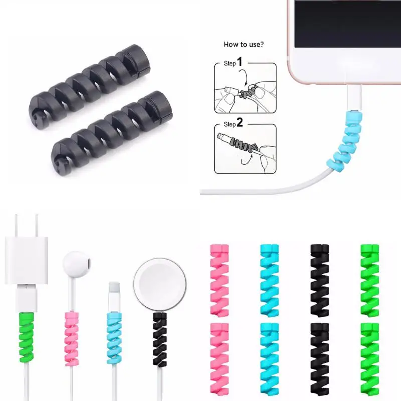 Organizador-de-bobinadora-de-4-piezas-soporte-de-cargador-de-Clip ...