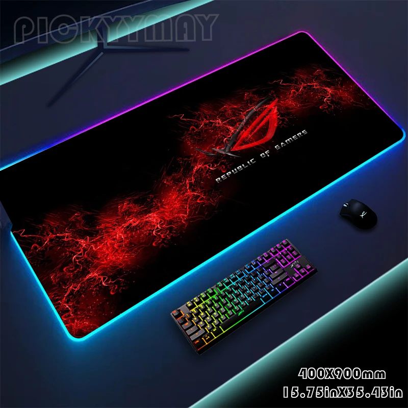 Grande-RGB-LED-Gaming-Mouse-Pad-ASUS-Mousepad-Gamer-Desk-Mats-Tapete-De ...