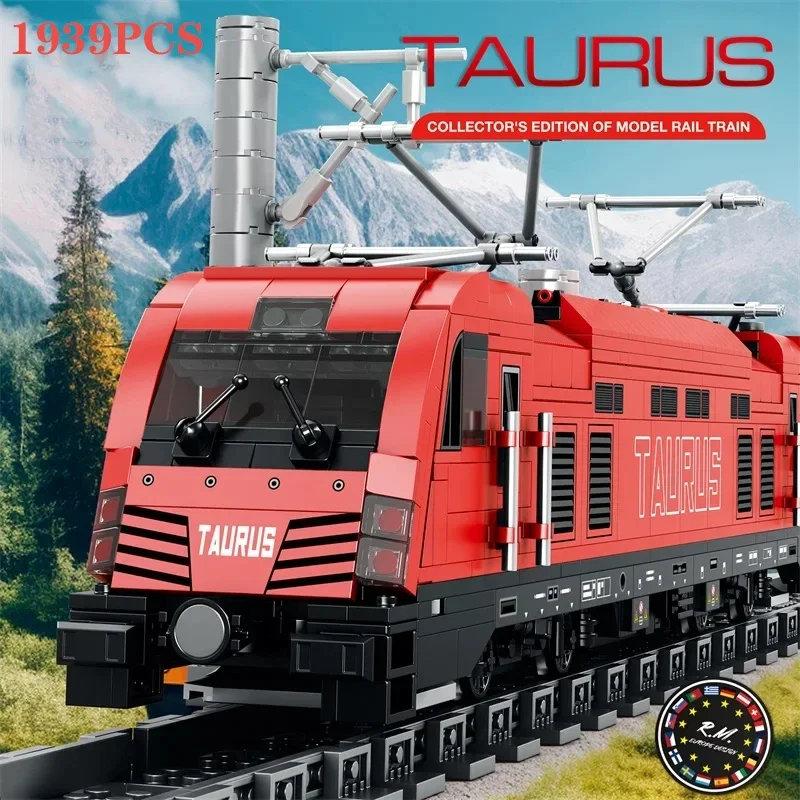 1939PCS-Taurus-Passenger-Train-Building-Blocks-City-Transport-Train ...