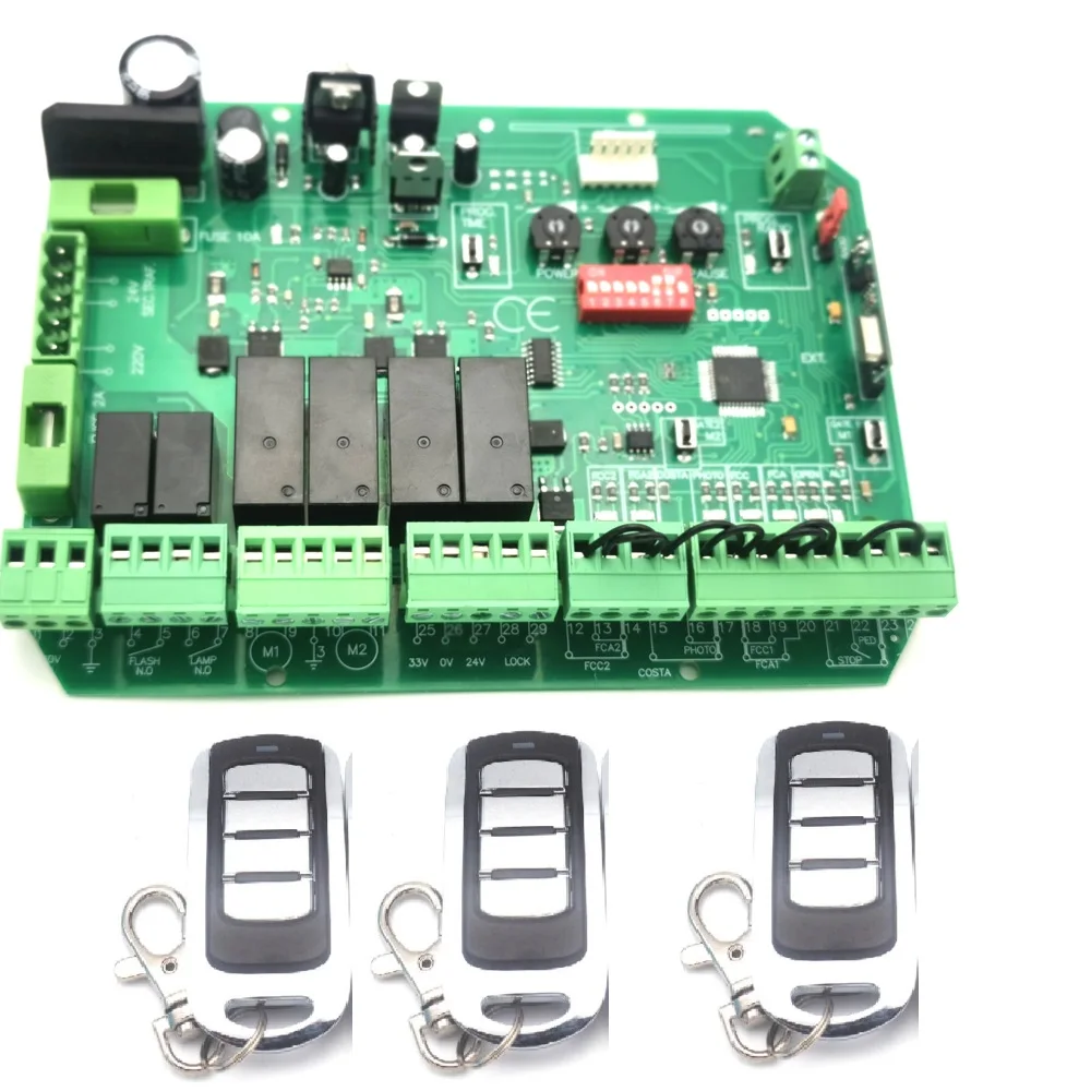 Universal-12VDC-PCB-card-Board-For-Automatic-Double-Arms-Swing-Gate ...