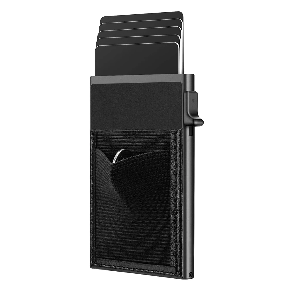 Card-Wallet-Minimalist-Slim-Metal-RFID-Blocking-Card-Protector-Pop-Up ...