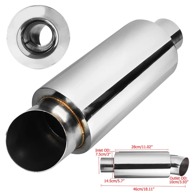 Bent Tip Muffler