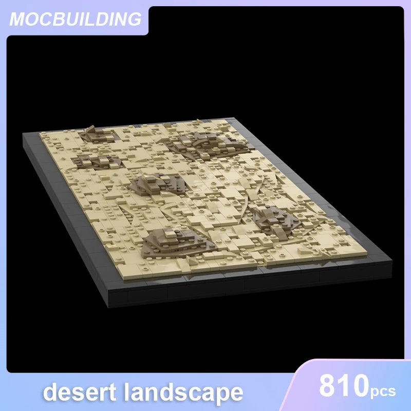 Desert-Landscape-Model-MOC-Building-Blocks-DIY-Assemble-Bricks-Creative ...