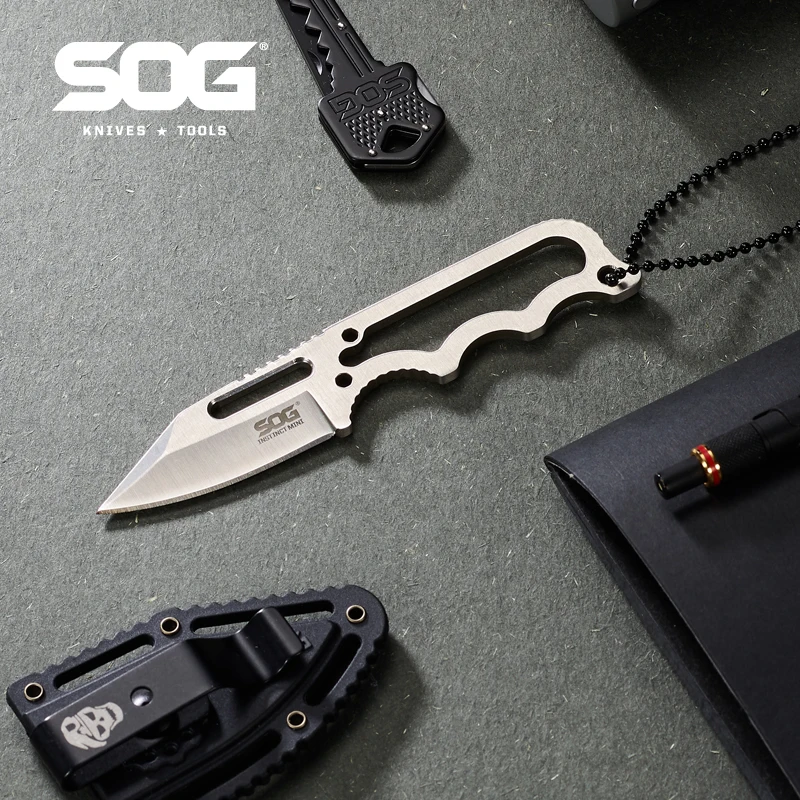 SOG-Instinct-Mini-Neck-Fixed-Knife-Portable-Tactical-Pocket-Knives-Self-Defense-Hand-Tools-EDC ...