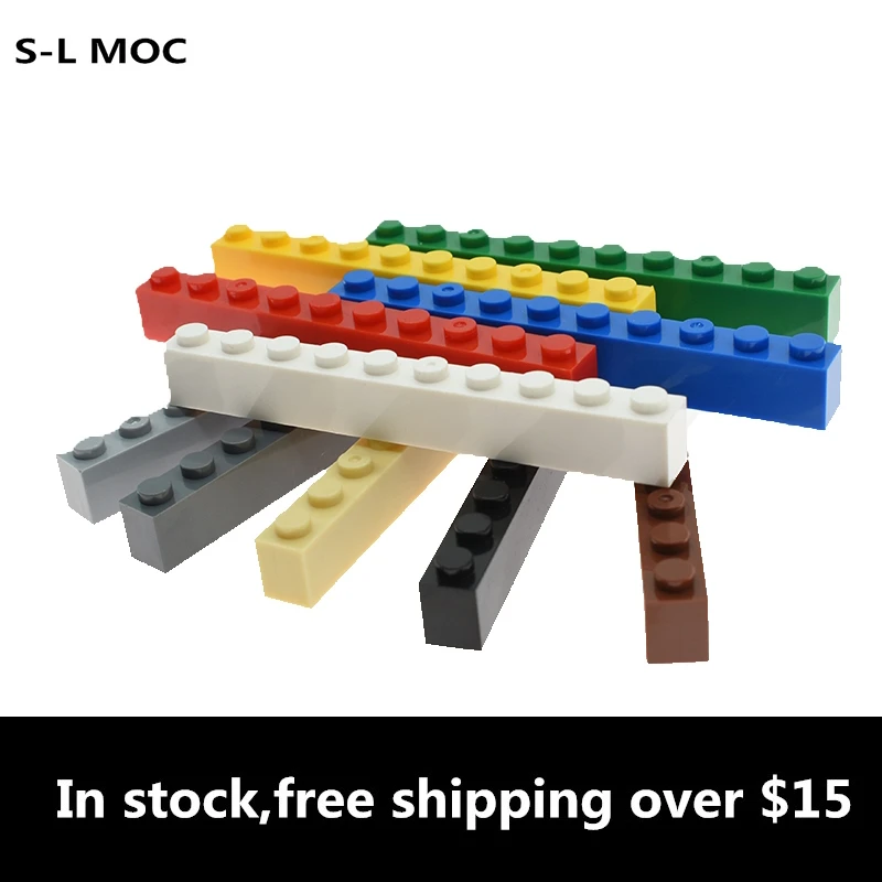 6111 Brick 1 x 10 Collections Bulk Modular GBC Toys For Technical MOC Set 1Pcs DIY Compatible ...