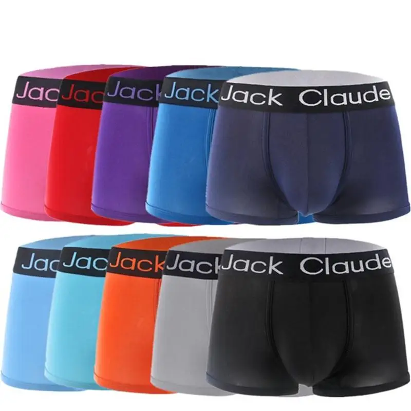 Jack Claude 10Pcs Male Underwear Men Boxer Men's Sexy Underpants For ...
