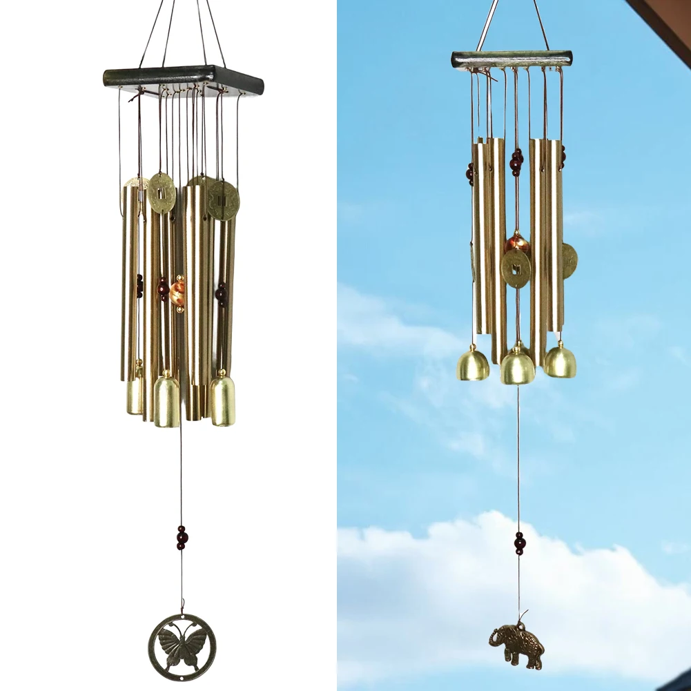 Aluminum-Tube-Wind-Chime-Wall-Hanging-Wind-Chime-Wind-Bell-Music ...