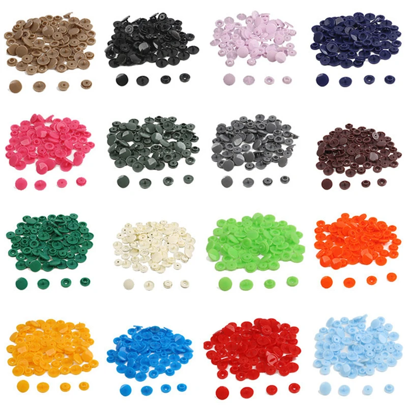 Plastic Snap Fasteners Clothing | T5 Baby Snap Buttons Plastic Snaps ...