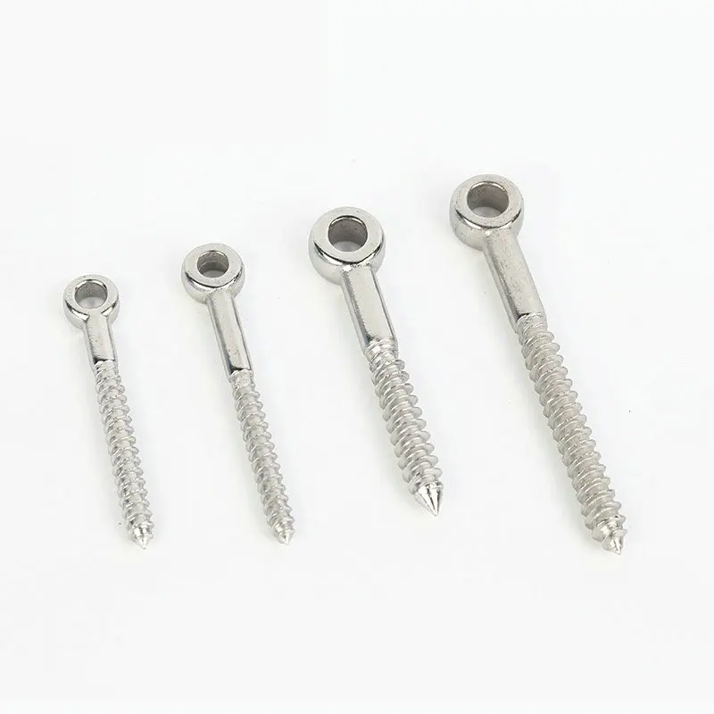 M4-M5-M6-M8-M10-Marine-316-Stainless-Steel-Eye-Shape-Screws-Wood ...