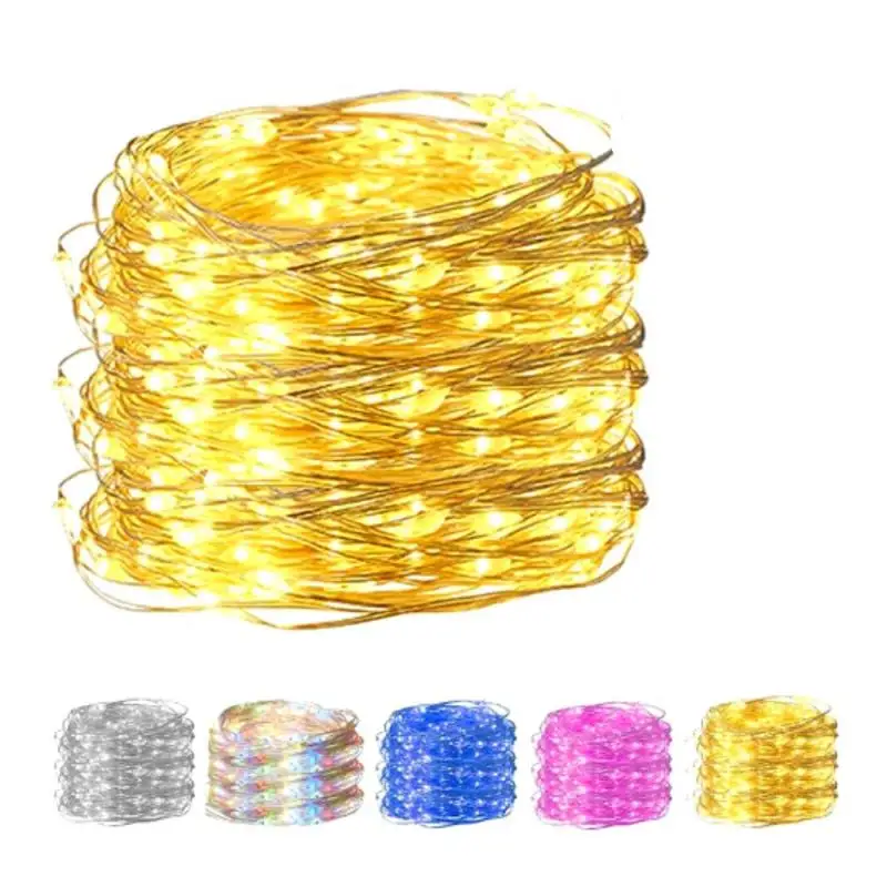 3M-Copper-Wire-LED-String-Lights-Holiday-Lighting-Fairy-Garland-for ...