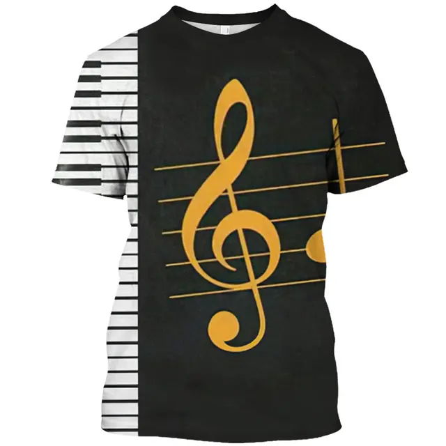 Camiseta Acordes De Piano