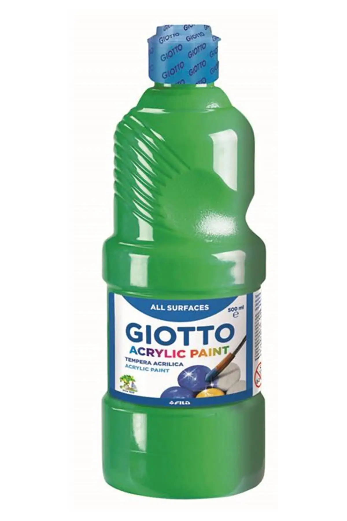 Marca: Giotto 533712 pintura acrílica Verde 500 Ml categoría: pintura ...