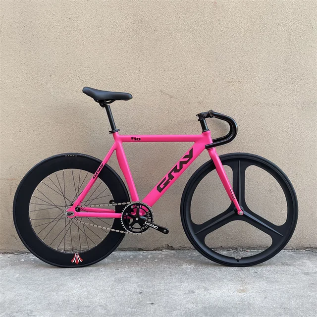 Aluminum Alloy Fixed Gear Bike Track Bikes Single Speed Frameset Fixie ...